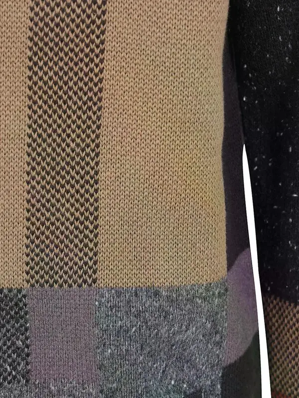 Paul Smith Patchwork Pattern Cardigan