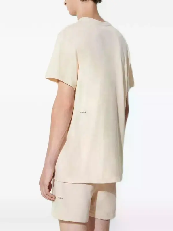 PANGAIA Logo Print T-shirt - Neutrals