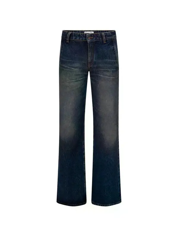 Victoria Beckham Gigi Wide-leg Jeans - Blue