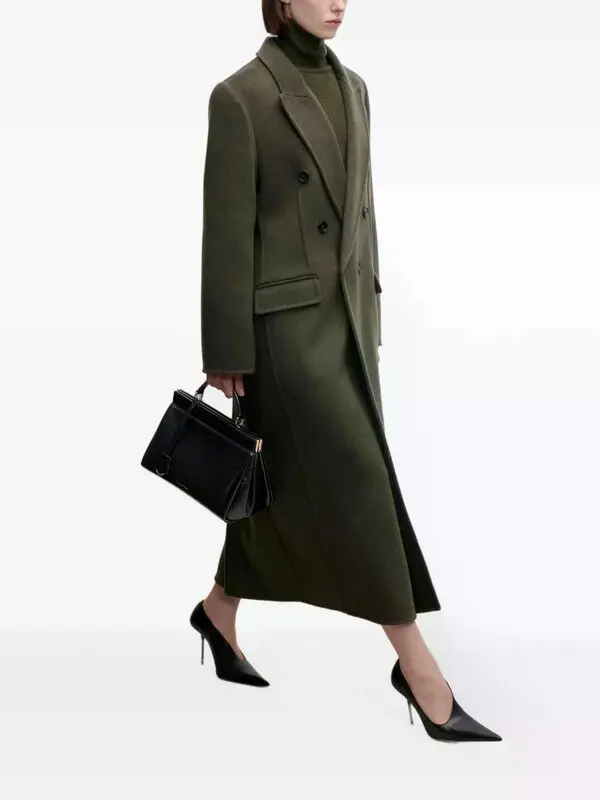 Victoria Beckham Catriona Double-breasted Wool Coat