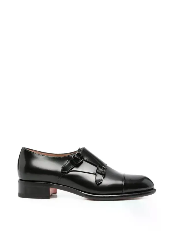 Santoni Ira Double Monk Shoes