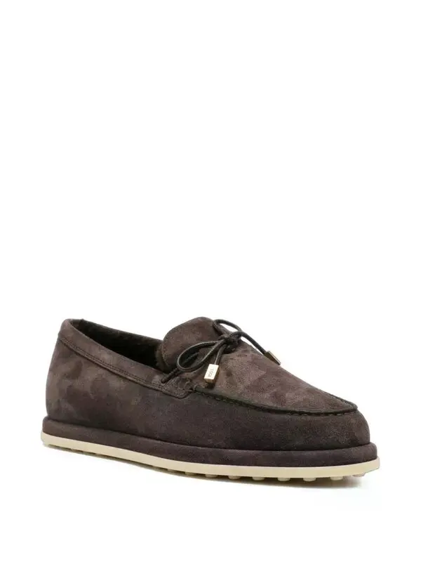 TOD'S Gomma Laccetto Shearling-lined Loafers