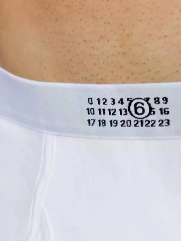 MAISON MARGIELA Logo-print Boxer