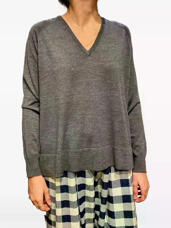 PSOPHIA V-neck Merino Wool Sweater