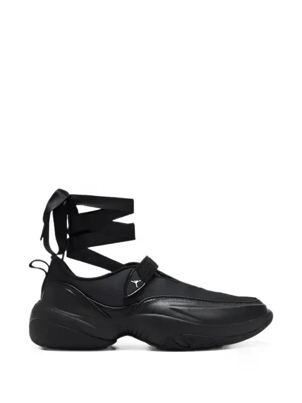 JORDAN Pointe Ribbon-tie Sneakers