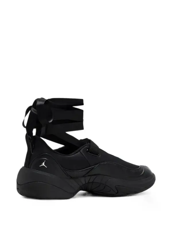 JORDAN Pointe Ribbon-tie Sneakers