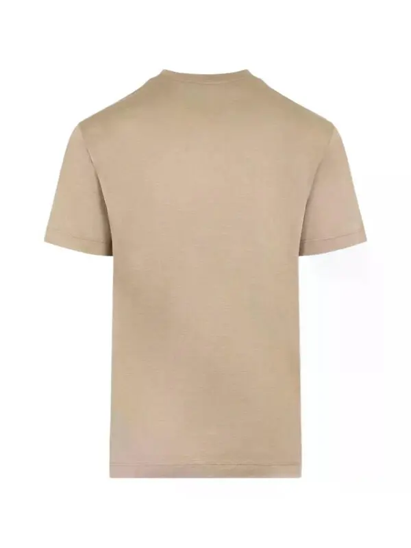 Giorgio Armani Round Neck Silk T-shirt