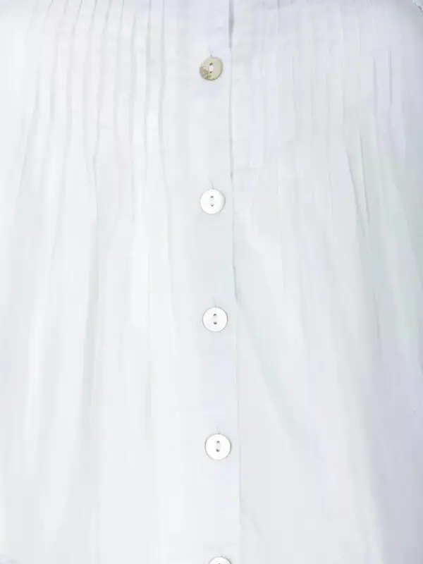 Farm Rio Richelieu Embroidered Shirt - Blue