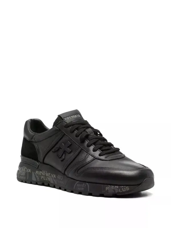 Premiata Lander Leather Sneakers