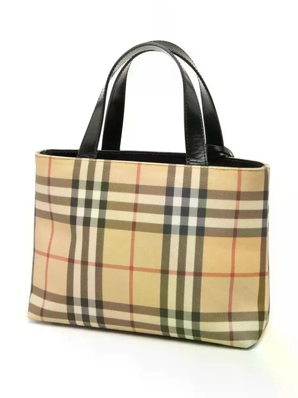 Burberry Coated Canvas Handbag
