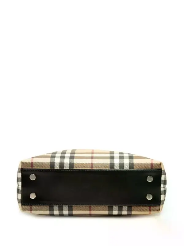 Burberry Coated Canvas Handbag