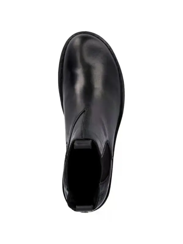 Fly London Elasticated Leather Chelsea Boots
