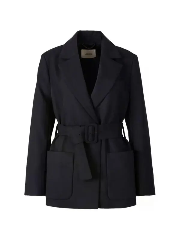 Dorothee Schumacher Refreshing Ambition Belted Notch-lapel Jacket