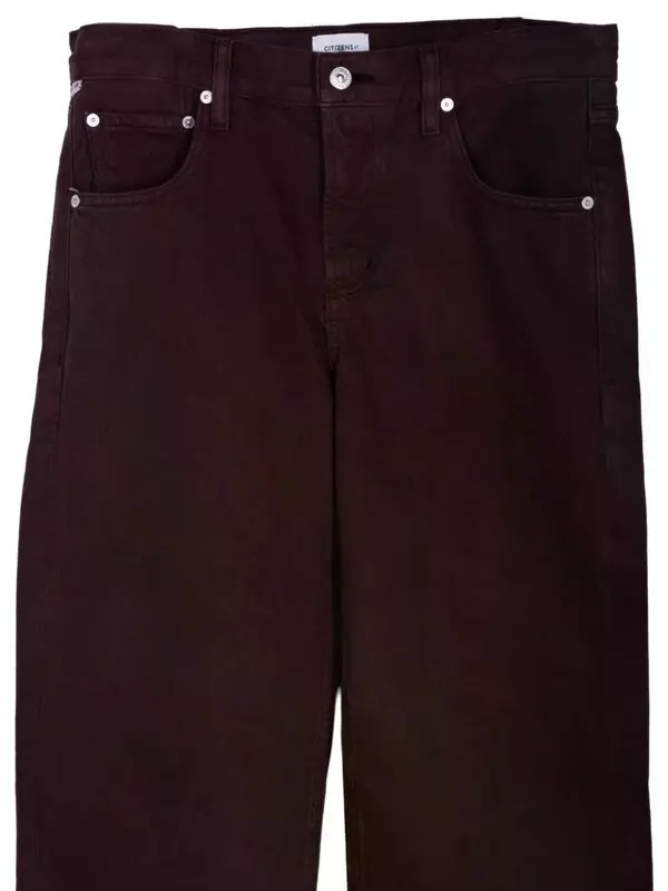 Citizens Of Humanity Lindz Easy Straight-leg Jeans - Red