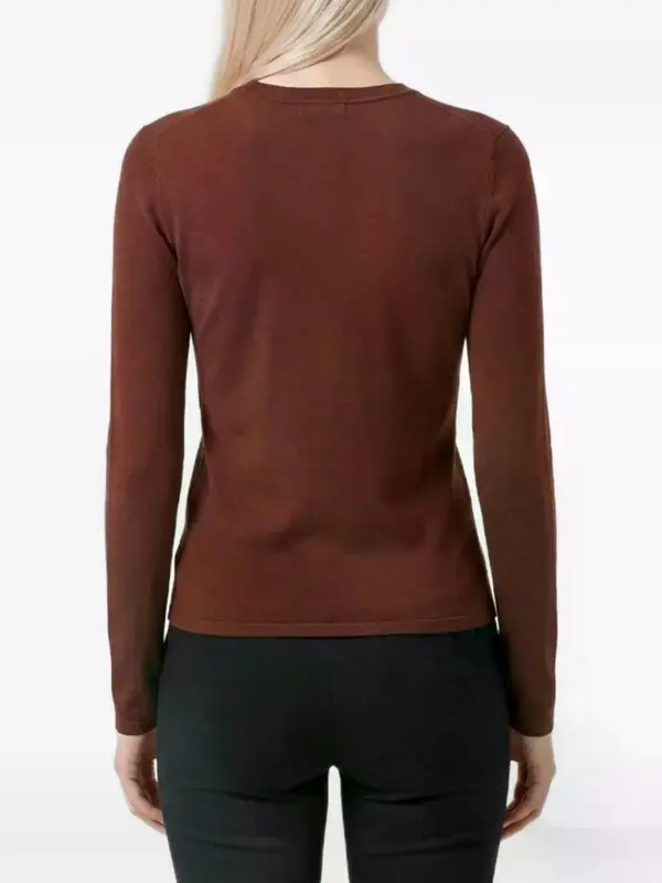 Saint Laurent Cassandre Long-sleeve Top