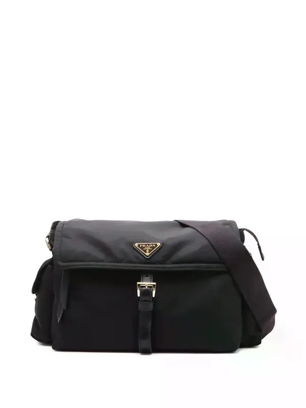 Prada 2013-2026 Large Re Nylon Explorer Messenger Bag Crossbody Bag