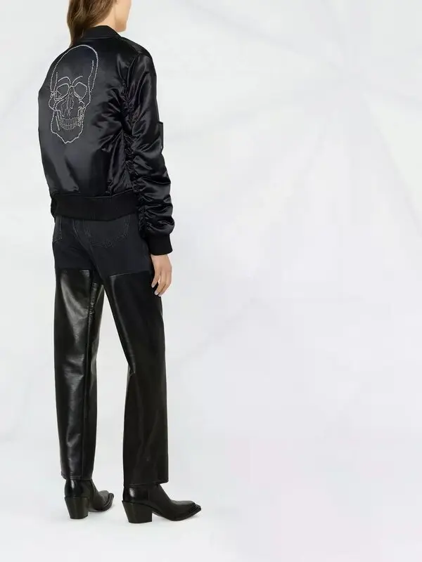 Philipp Plein Logo-plaque Bomber Jacket