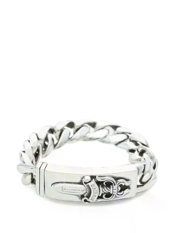 Chrome Hearts Dagger Id Classic Link Bracelet