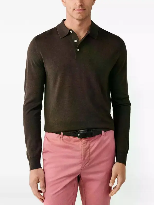 HACKETT LONDON Long-sleeve Polo Shirt