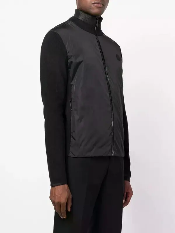 Moncler Logo-patch Knitted Cardigan