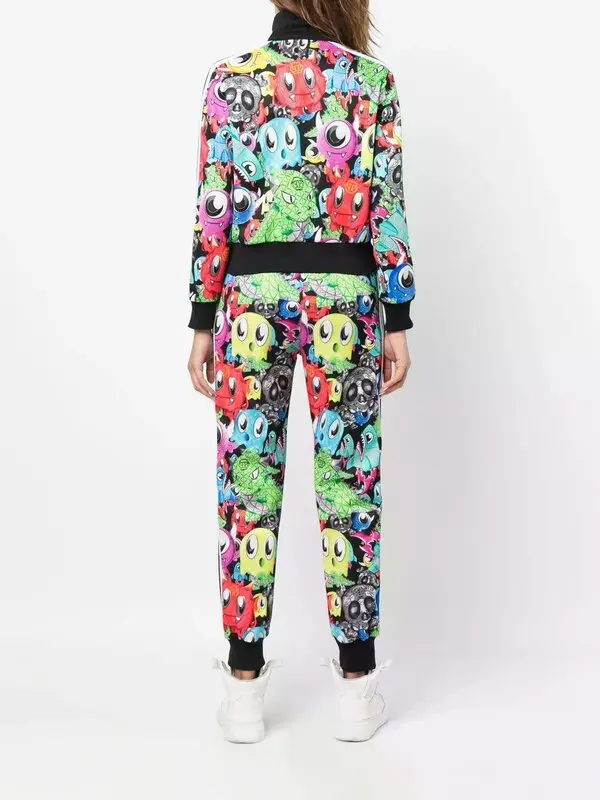 Philipp Plein Monsters Graphic-print Tracksuit-set