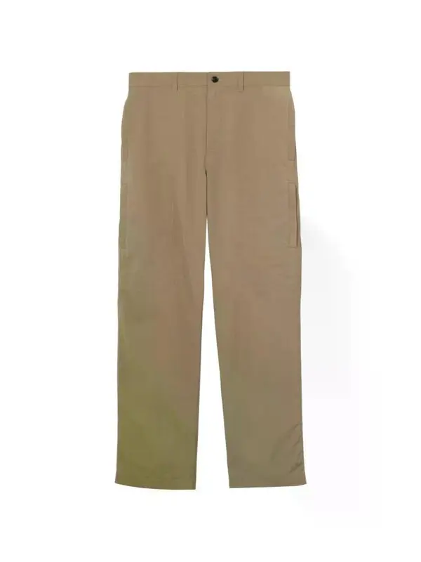 Burberry Nylon Cargo Trousers - Neutrals