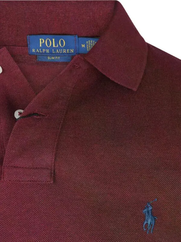 Polo Ralph Lauren Slim-fit Mesh Polo Shirt - Red