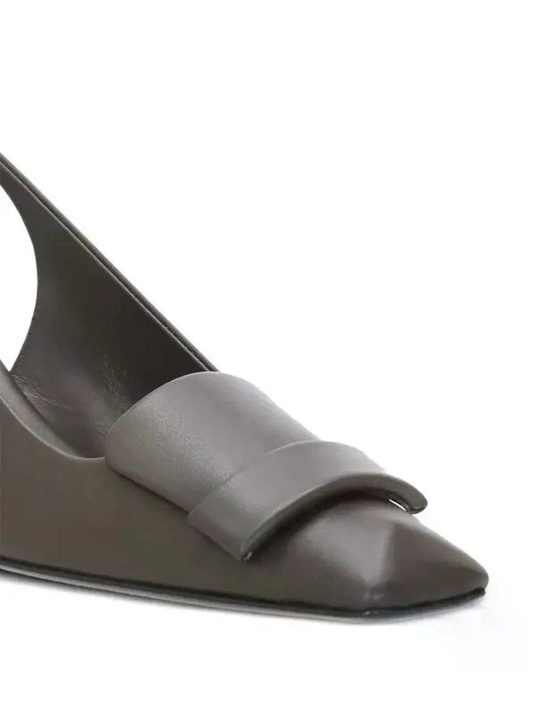 SERGIO ROSSI Buckle-detail Slingback Pumps