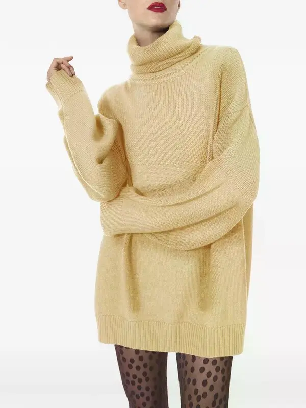 Wolford Luxe Ribbed-knit Turtleneck Sweater