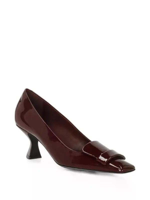 SERGIO ROSSI Buckle-detail Square-toe Pumps