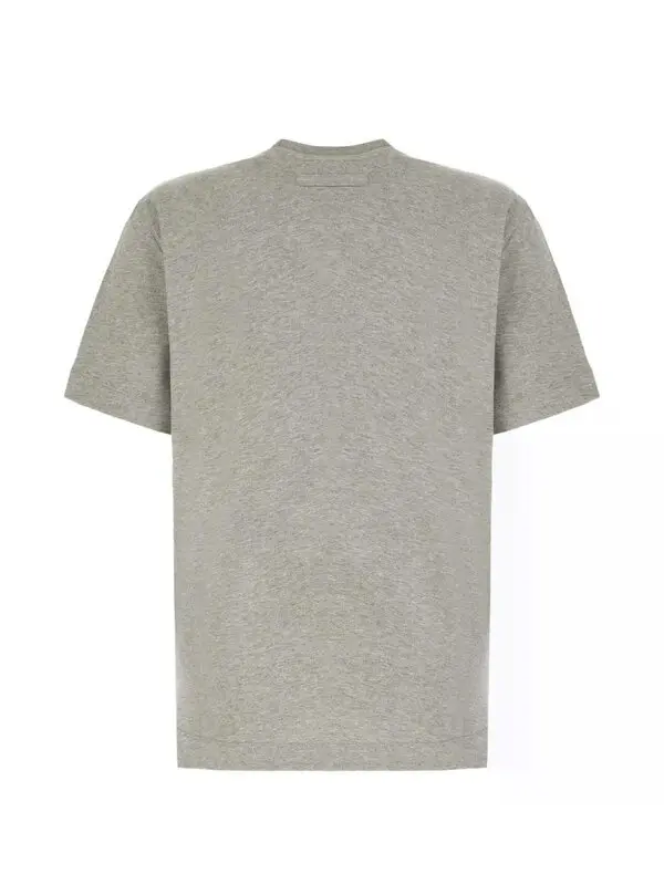 Zegna Crew-neck Short-sleeve Cotton T-shirt