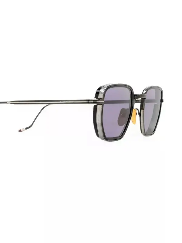 JACQUES MARIE MAGE Atkins Geometric Titanium Sunglasses