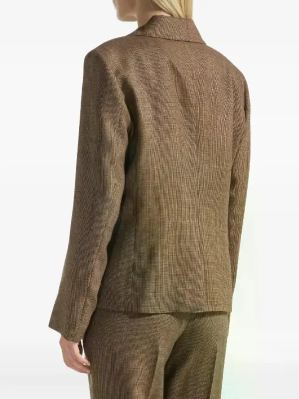 Seventy Check-pattern Tailored Jacket