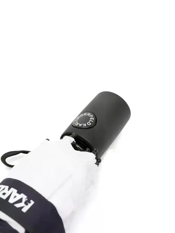 Karl Lagerfeld K Autograph Bicolor Umbrella