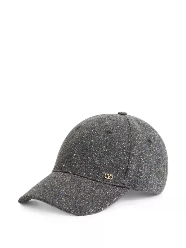 Valentino Garavani Vlogo Signature Wool Baseball Cap