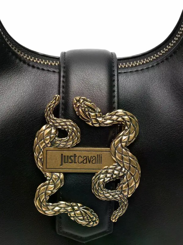 Just Cavalli Snake-plaque Shoulder Bag