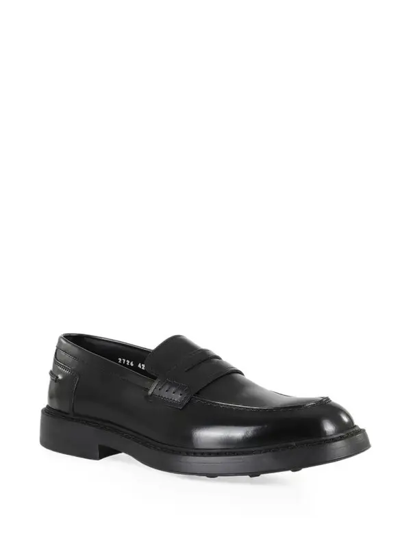 DOUCAL'S Leather Penny Loafers