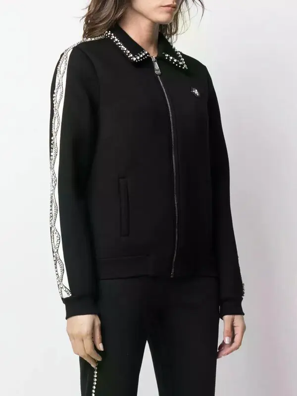 Philipp Plein Embellished Bomber Jacket