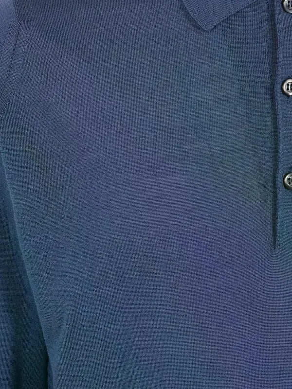 John Smedley Belper Long-sleeve Polo Shirt