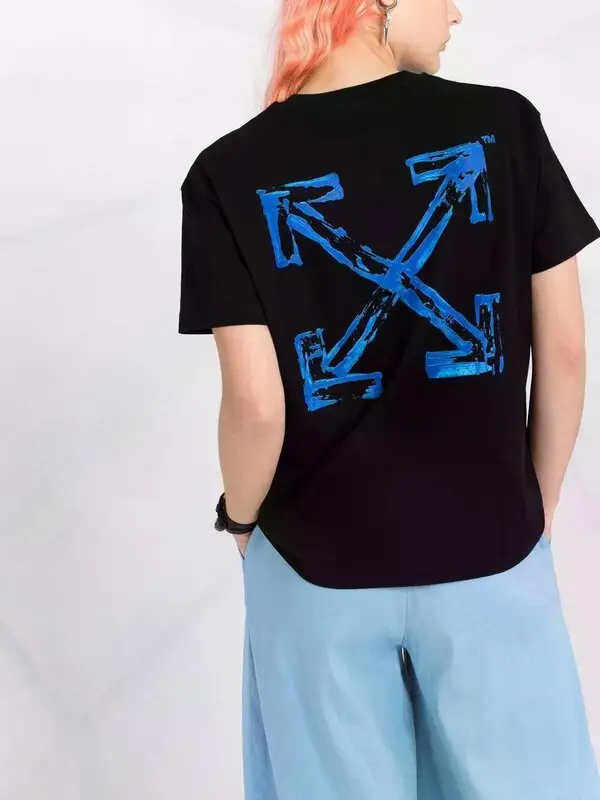 Off-White Painted Arrows-print T-shirt