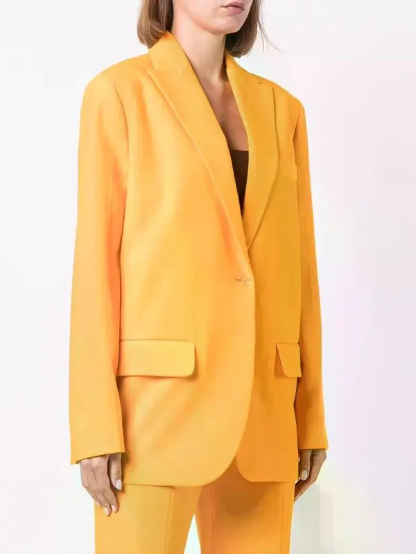 Off-White Single-breasted Tailored Blazer