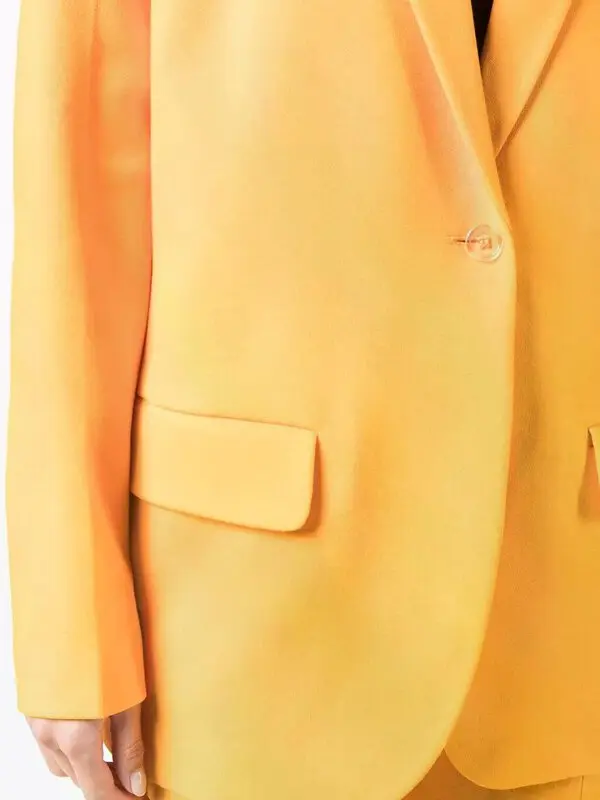Off-White Single-breasted Tailored Blazer
