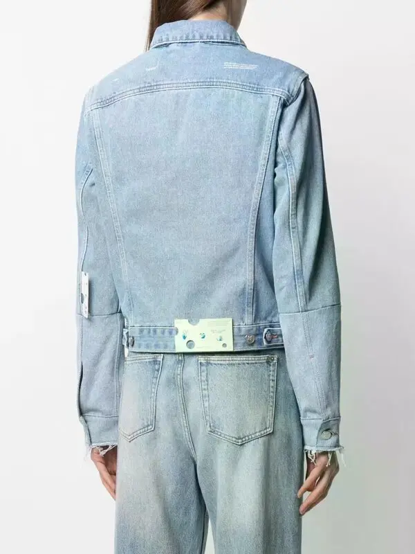 Off-White Button-up Denim Jacket