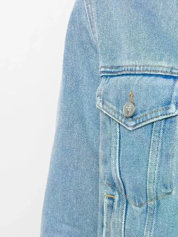 Off-White Button-up Denim Jacket