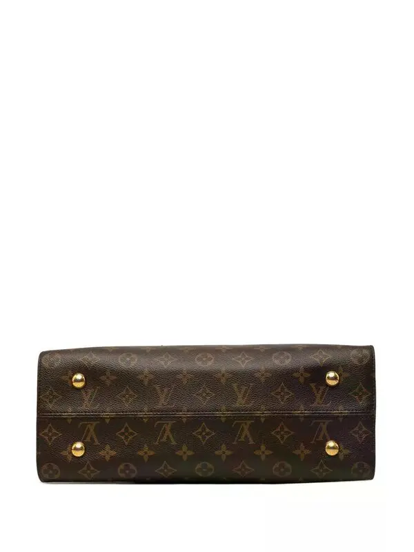 LOUIS VUITTON Monogram Canvas Tuileries Satchel - Brown