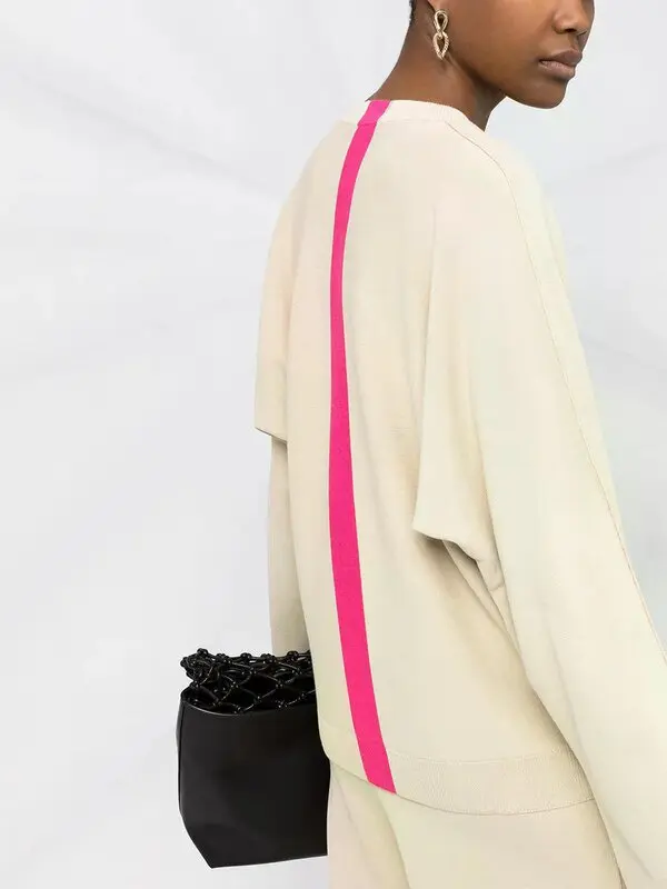 Stella McCartney Single-stripe Rib-trim Jumper