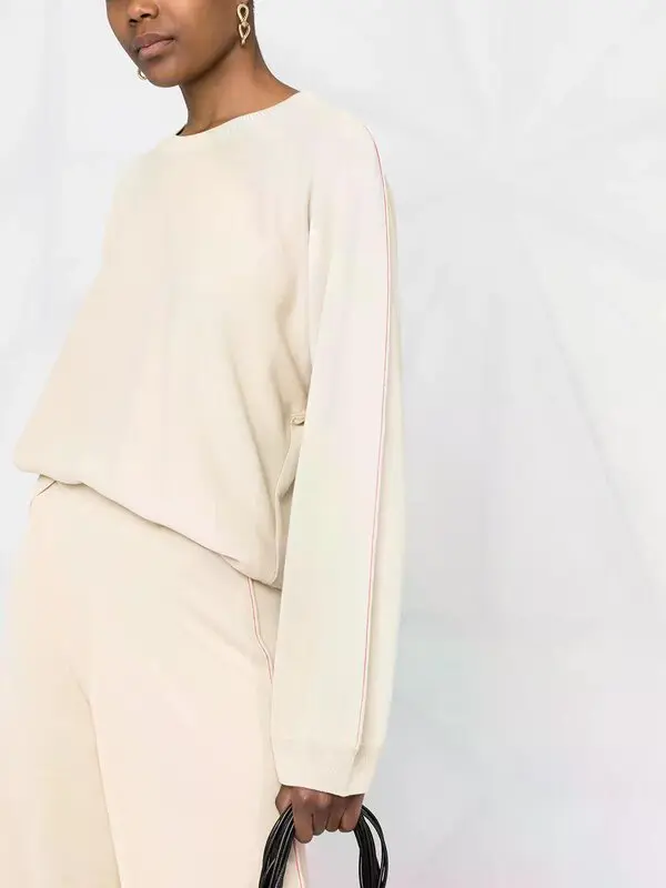 Stella McCartney Single-stripe Rib-trim Jumper