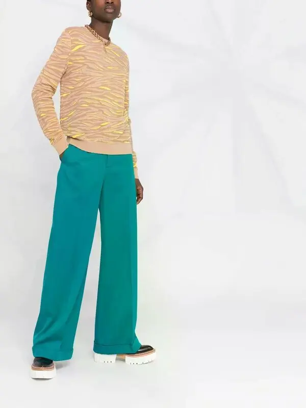 Stella McCartney Animal Pattern Knitted Jumper