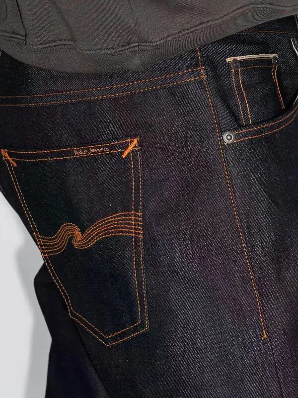 Nudie Jeans Steady Eddie Ii Straight-leg Denim