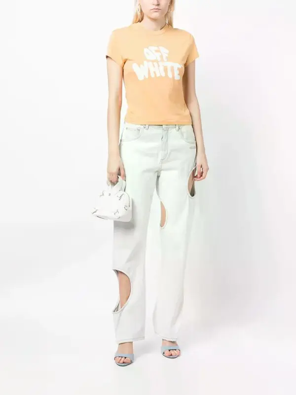 Off-White Logo-print Short-sleeve T-shirt